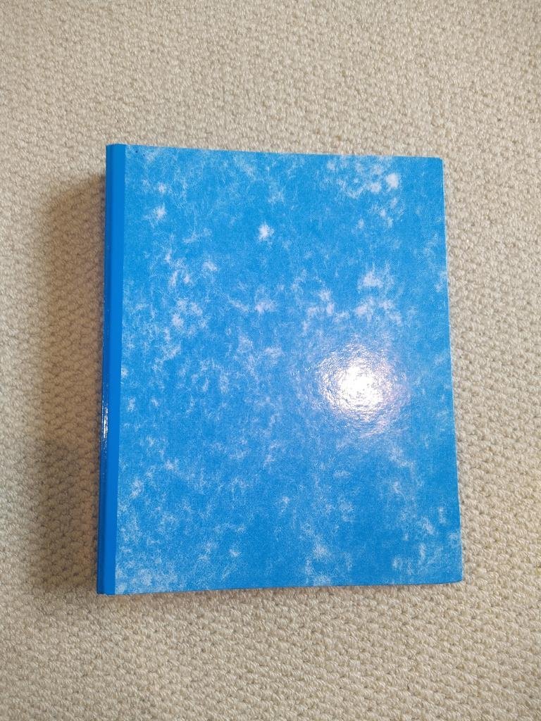 Free: Blue ring binder (Baldock SG7)