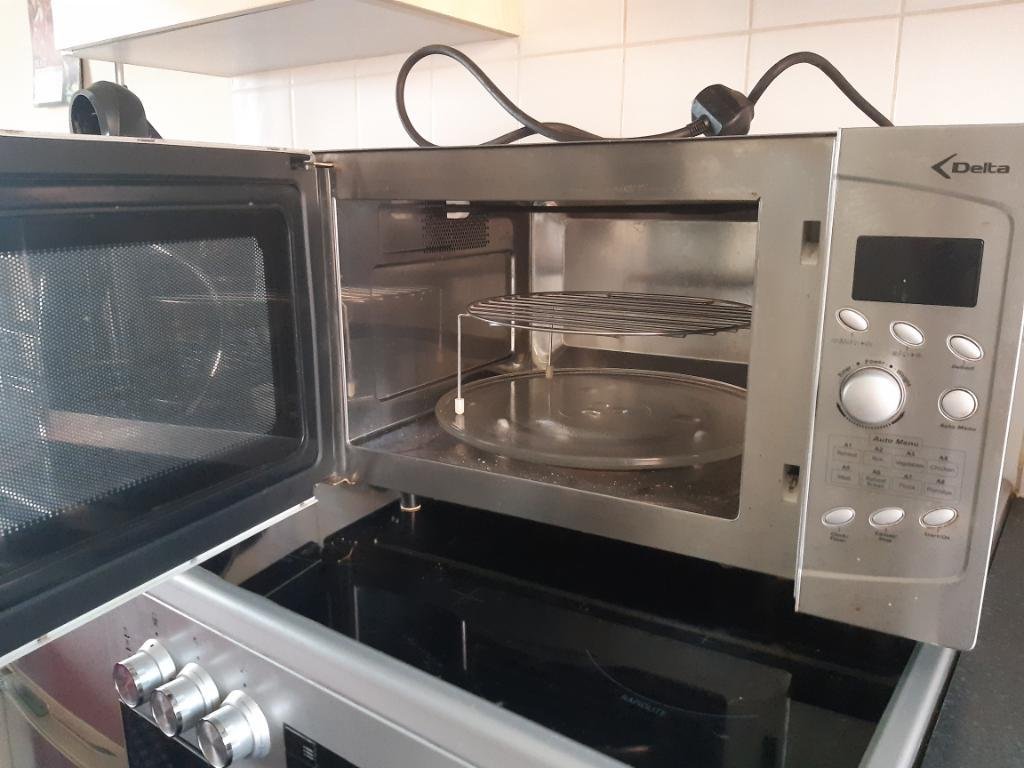 Free: Delta Microwave oven (3 in 1) (LS3)