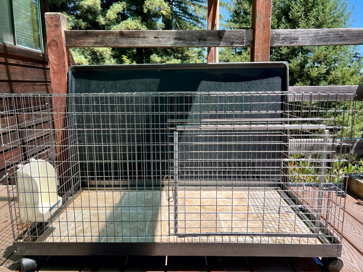 Free: 2 Large stacking cages for rabbits (near Mount Madonna County ...