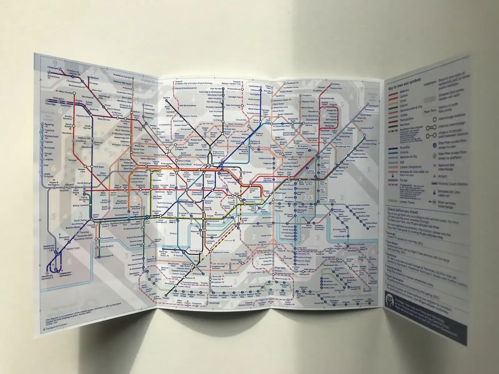 Request: london underground tube map (Rose Green PO21) - Bognor Freegle