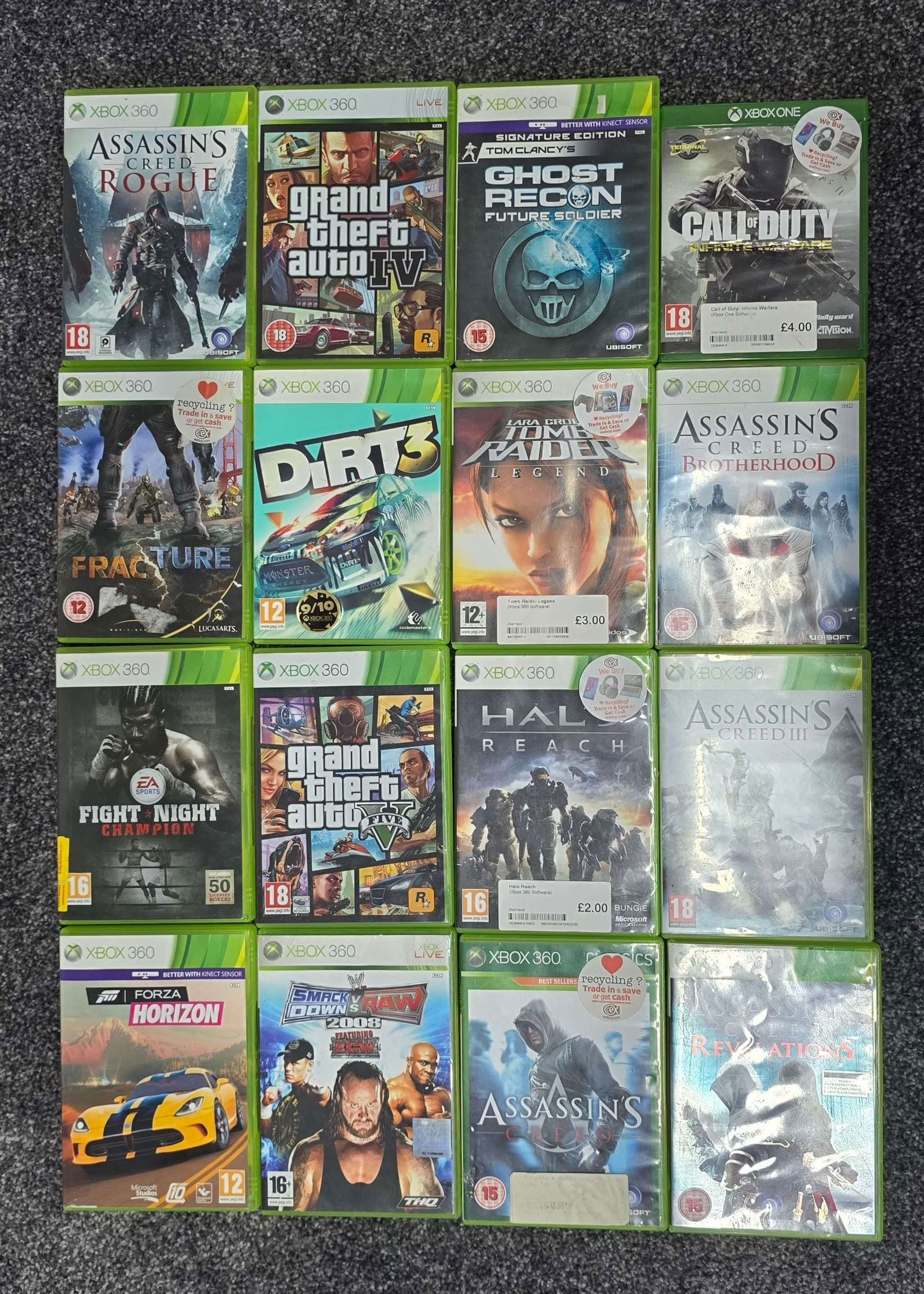 Free: XBOX Game dvds (Rochdale OL11) - Rochdale Freegle