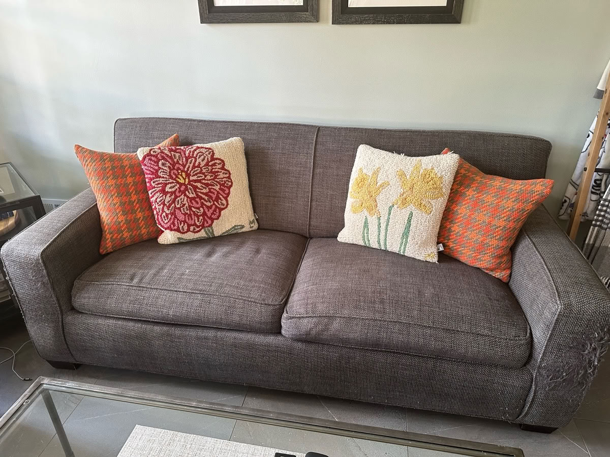 Free: Sofa bed and chair (Old Orchard Road & Gross Point) - Evanston Freecycle