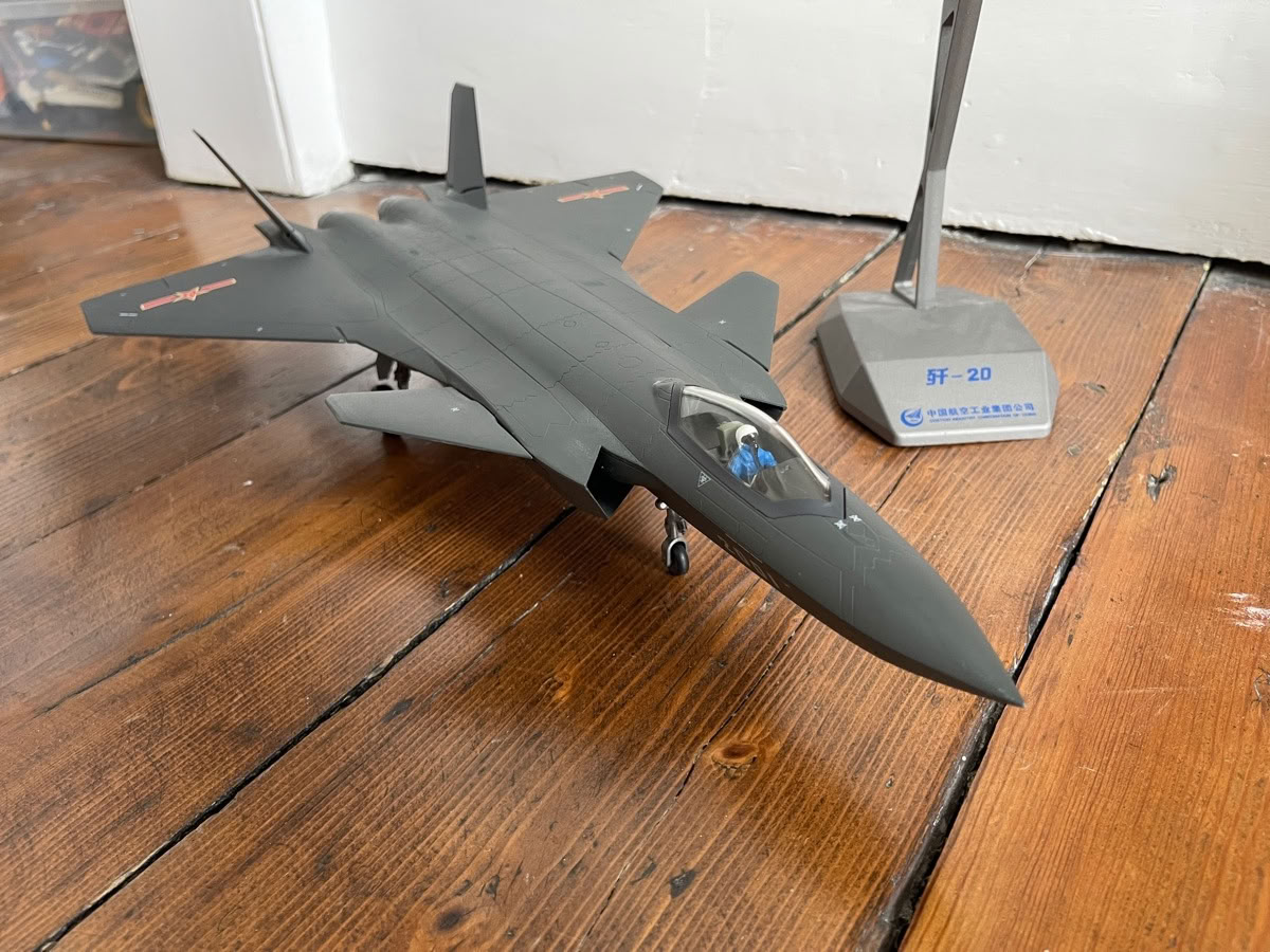 Free: Chinese metal fighter jet model (Angel N1)