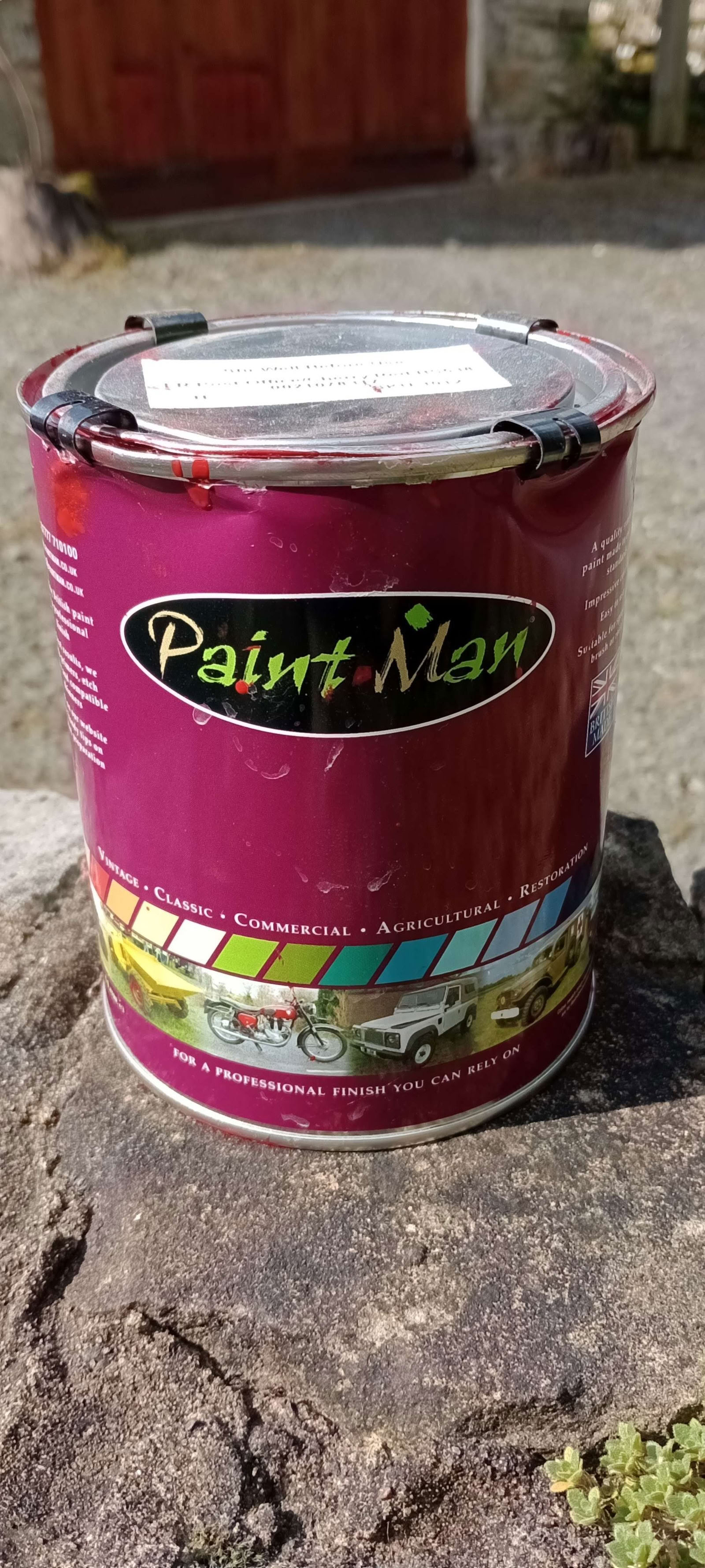 Free: Red paint - coach enamel (Orton CA10) - Penrith & Eden District ...