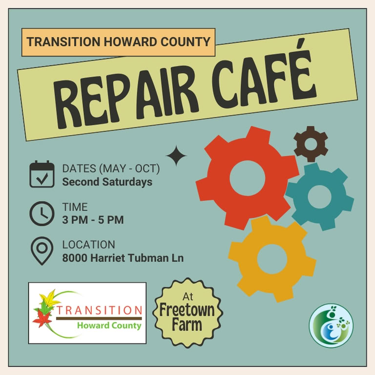 Transition Repair Café at Freetown Farm