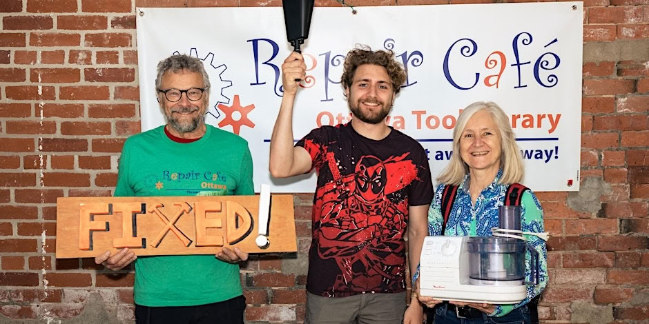 Repair Café at the Walter Baker Sports Centre