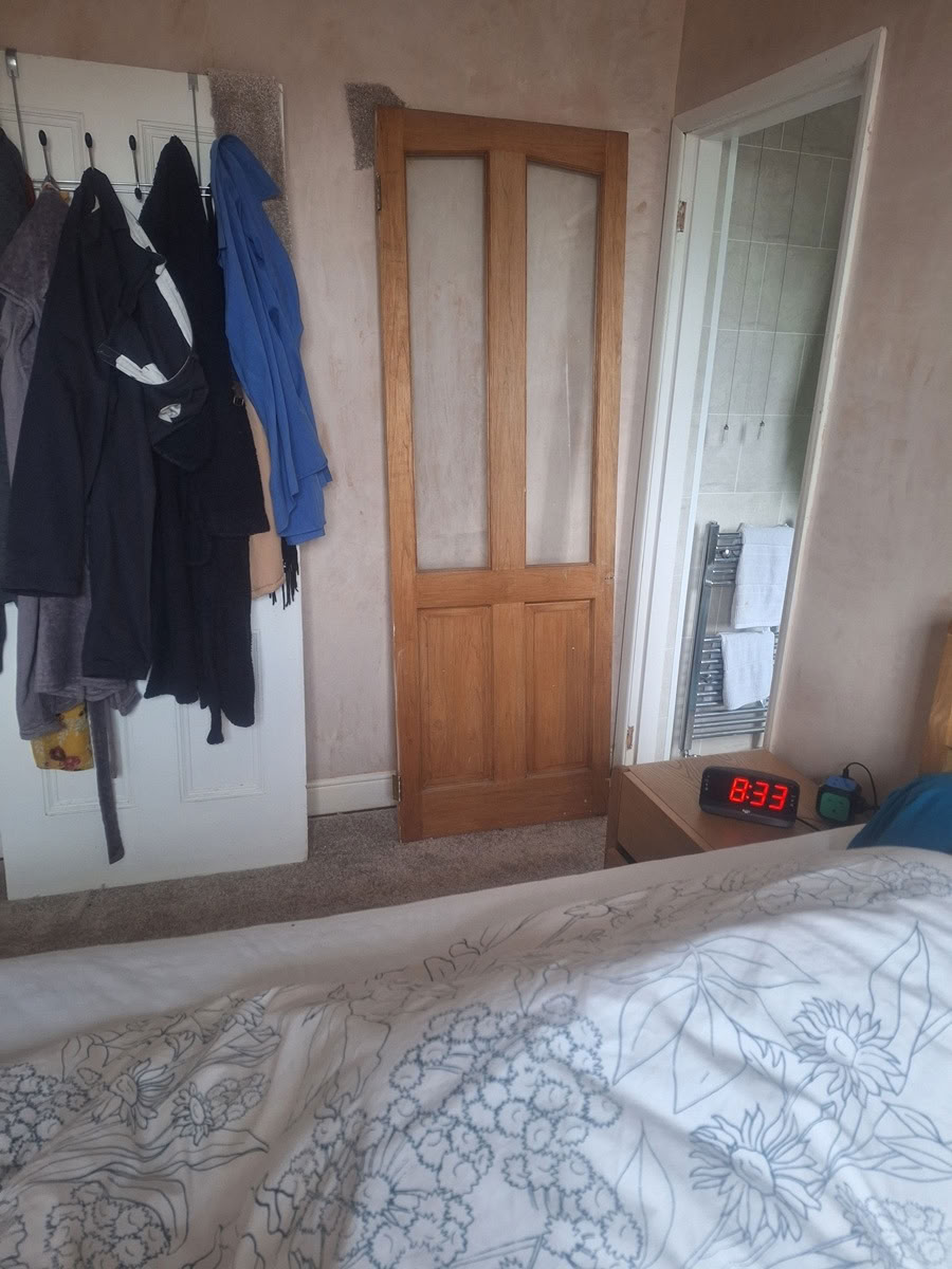 Free: solid wood internal door (Normanton WF6)