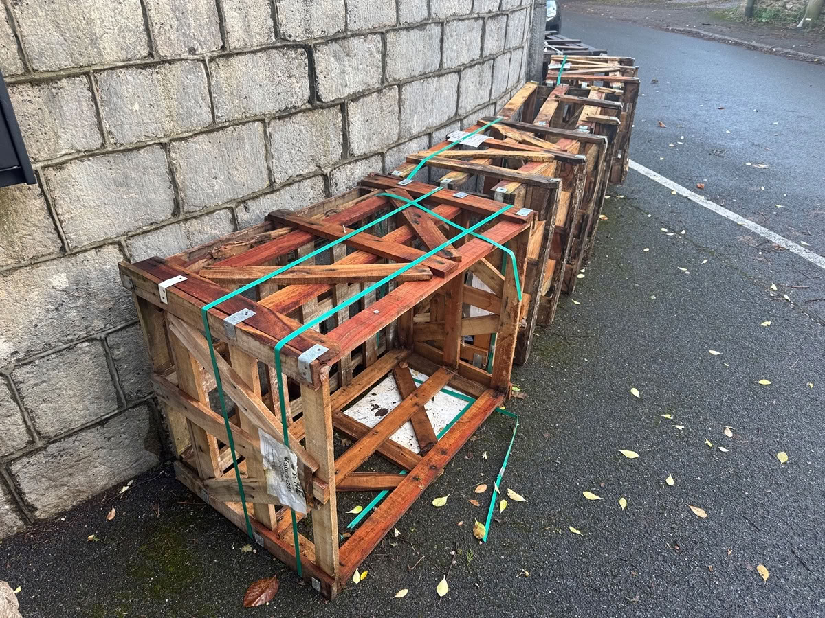 Free: Wooden Crates for Planting (St Marychurch)