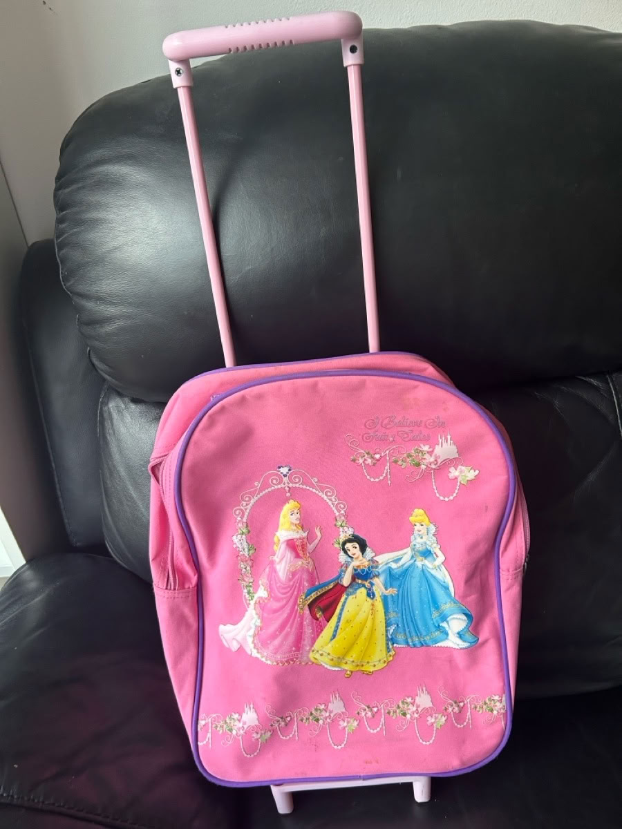 Free: Disney princess suitcase trolley (CT2 8LL)