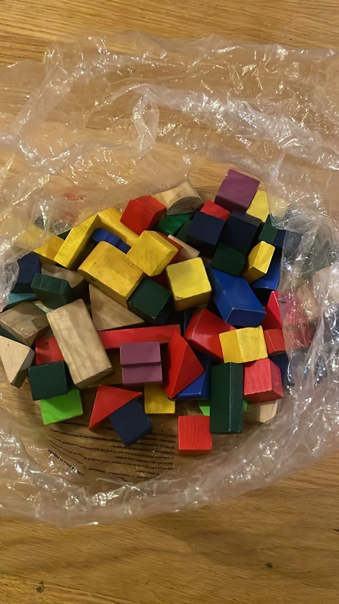 Free: Wooden blocks set (EC1V Angel)
