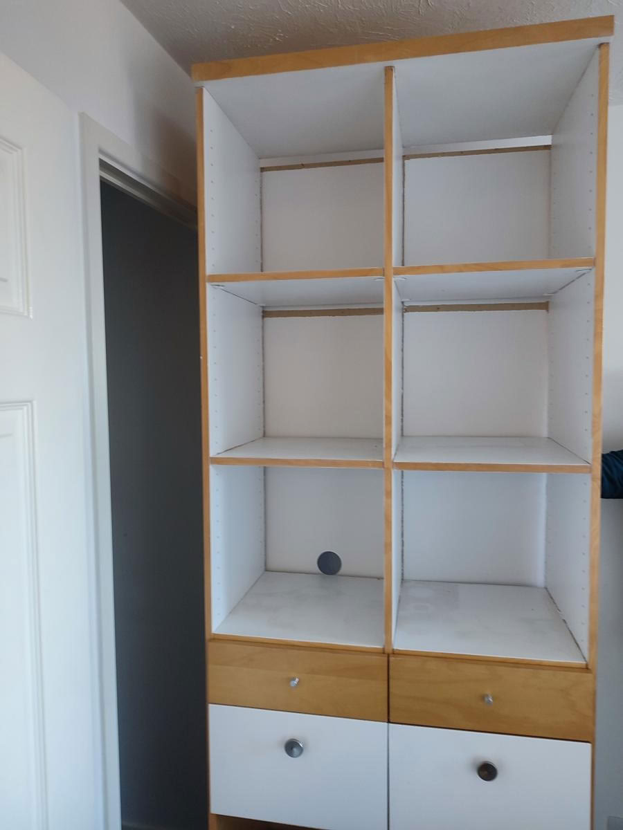 Free: Shelving and draw unit (Upper whatcombe, Frome)