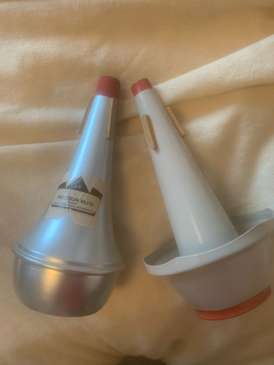 Free: Tenor trombone mutes (West Reading RG1)
