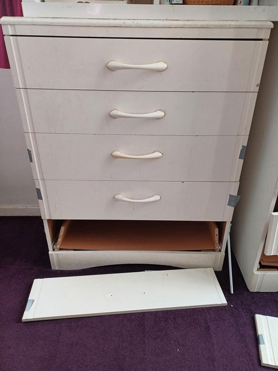 Free: Chest of drawers and Wardrobe unit (West London)