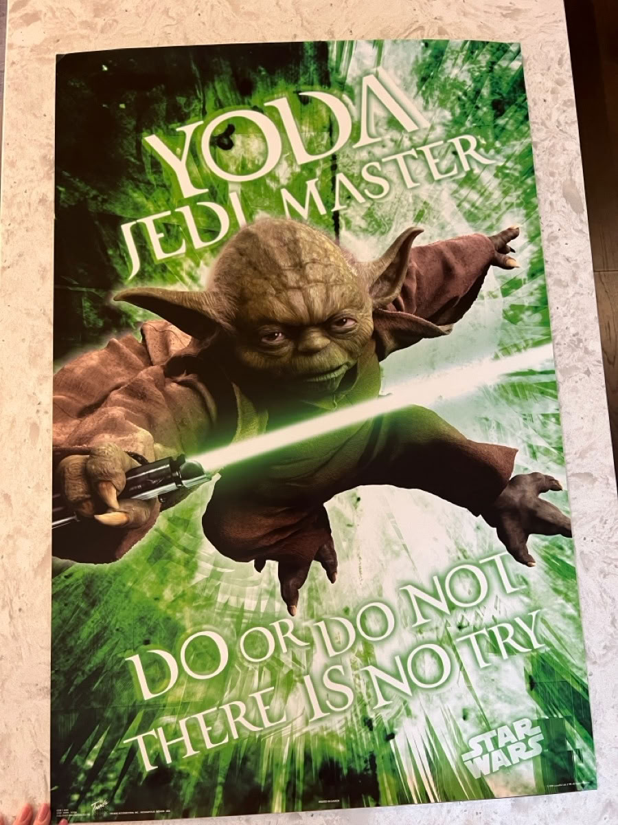 Free: Yoda poster (North Oakville)