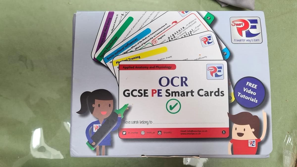 Free: OCR PE GCSE Revision cards (New Southgate)