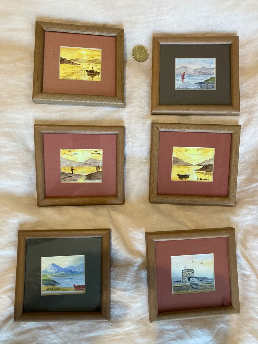 Free: Small paintings (set of 6) (Donnybrook)