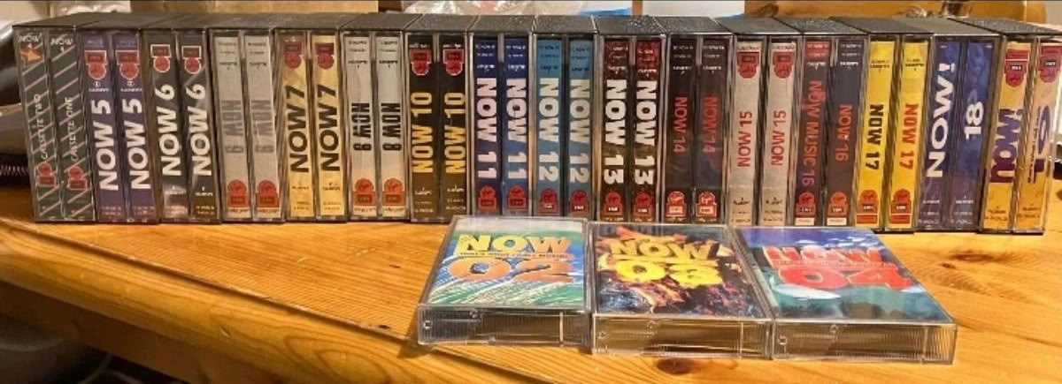 Request: Now thats what I call music tapes (CH47) - Wirral Freegle