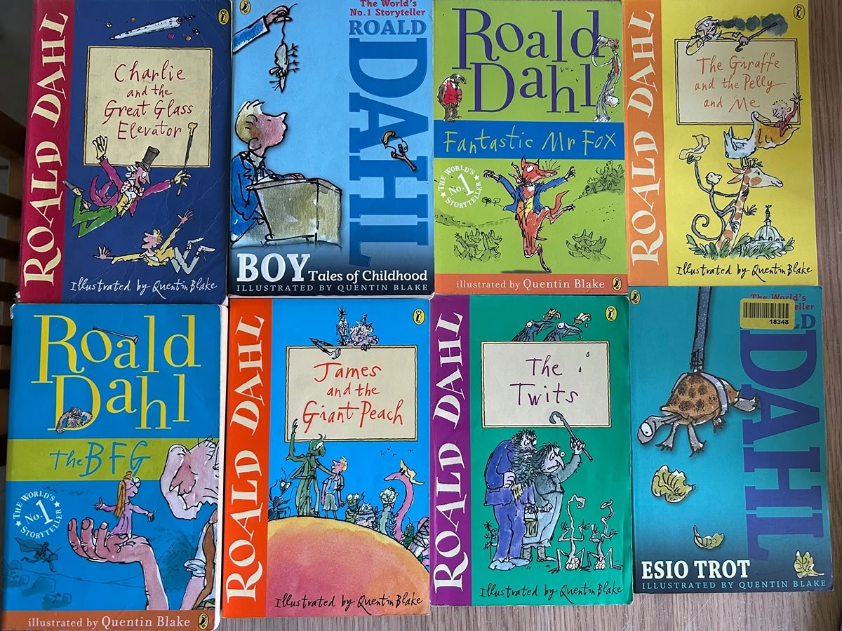 Free: 8 x Roald Dahl books (CM1 Broomfield)