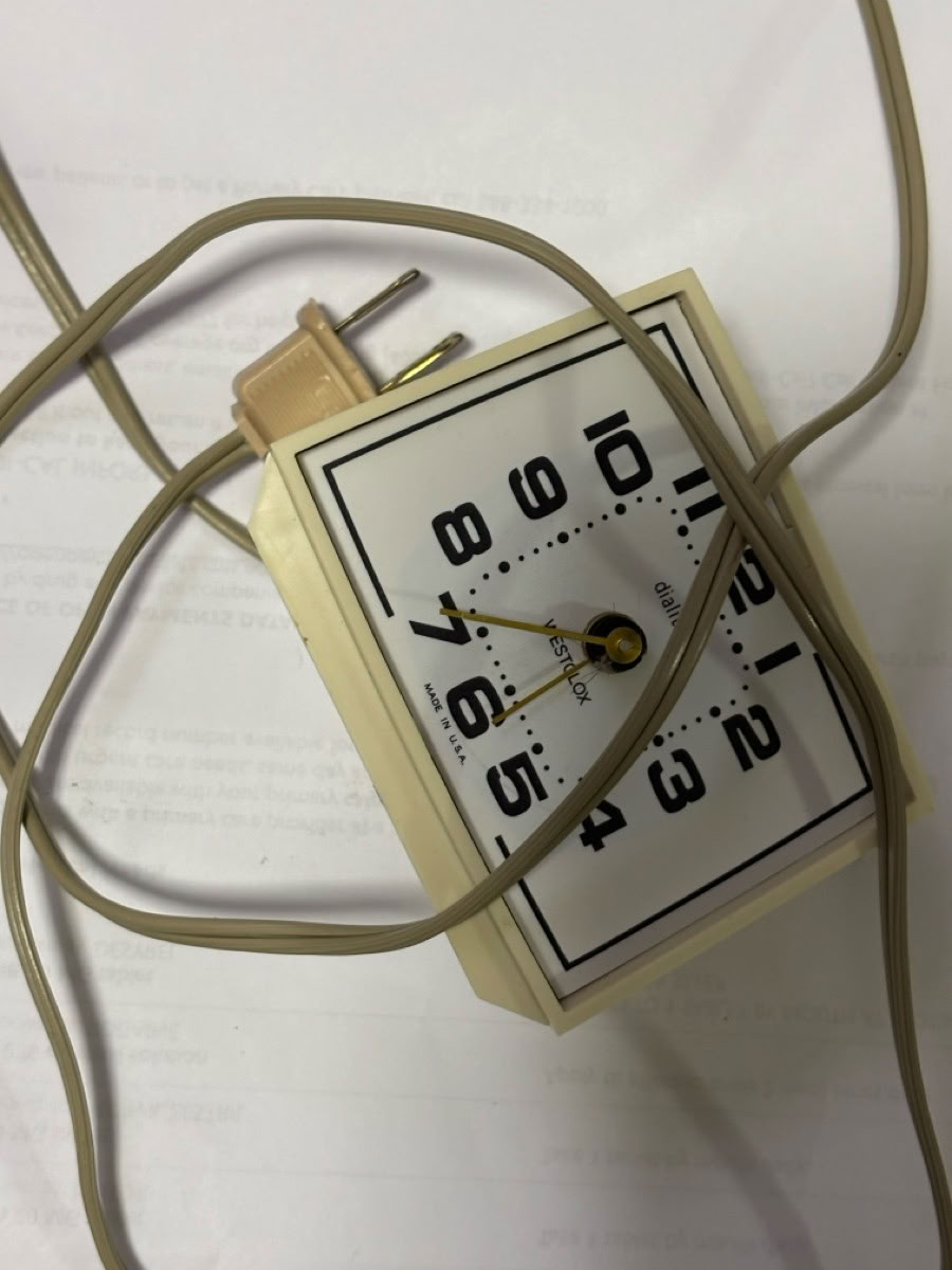 Free: Vintage alarm clock parts (Mitty High area)