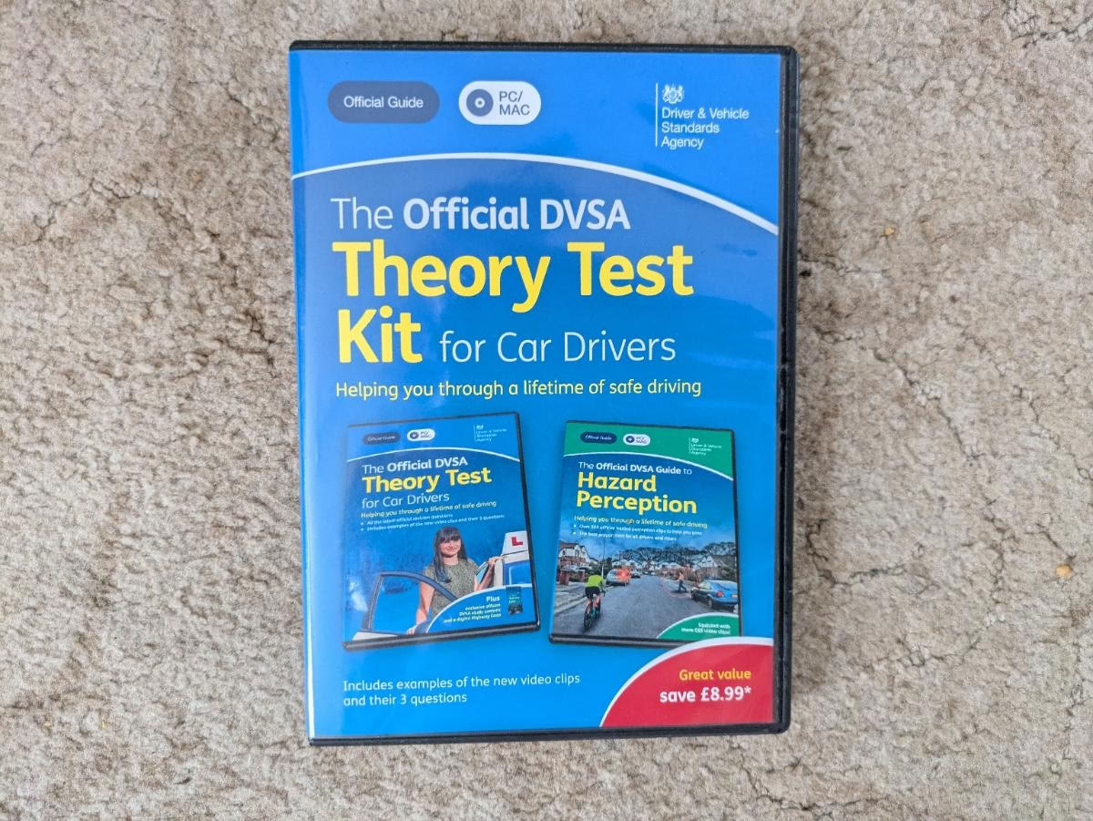 Free: Driving test theory dvd (BS7)