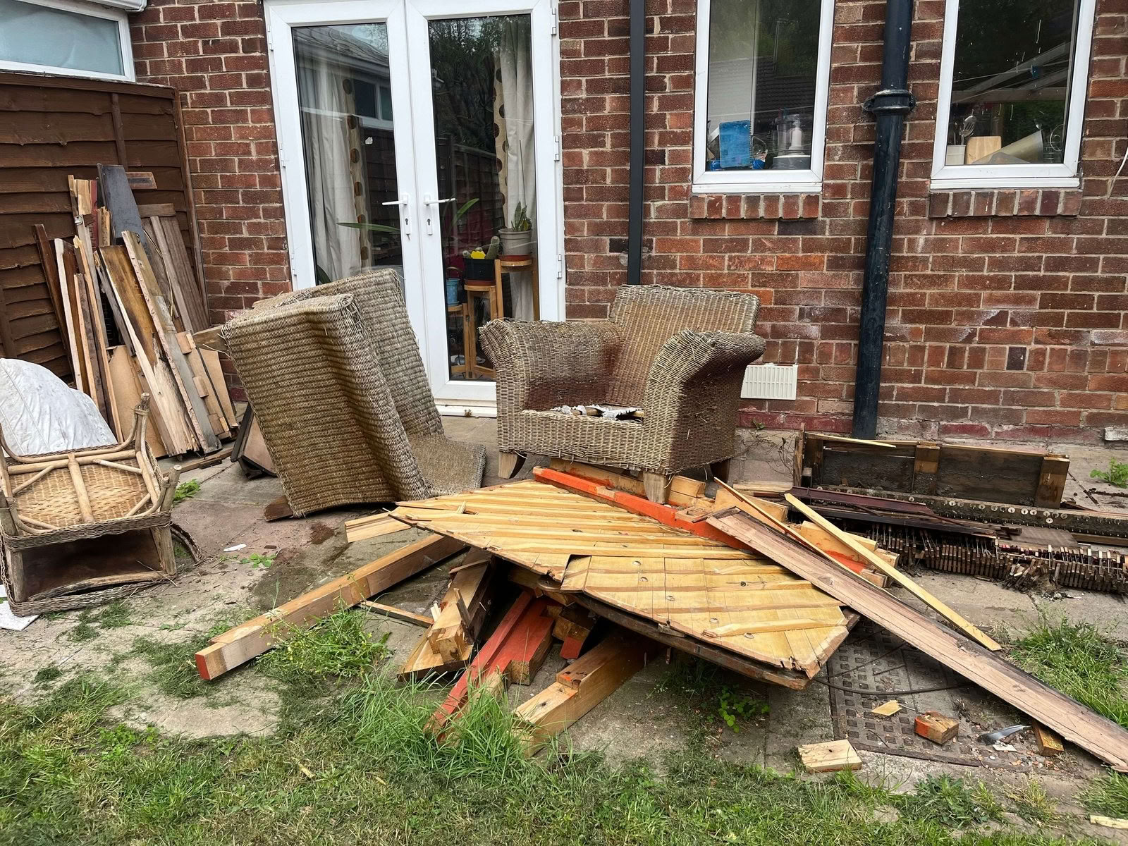 Free: Wood from old piano and garden furniture (West Bridgford NG2 ...