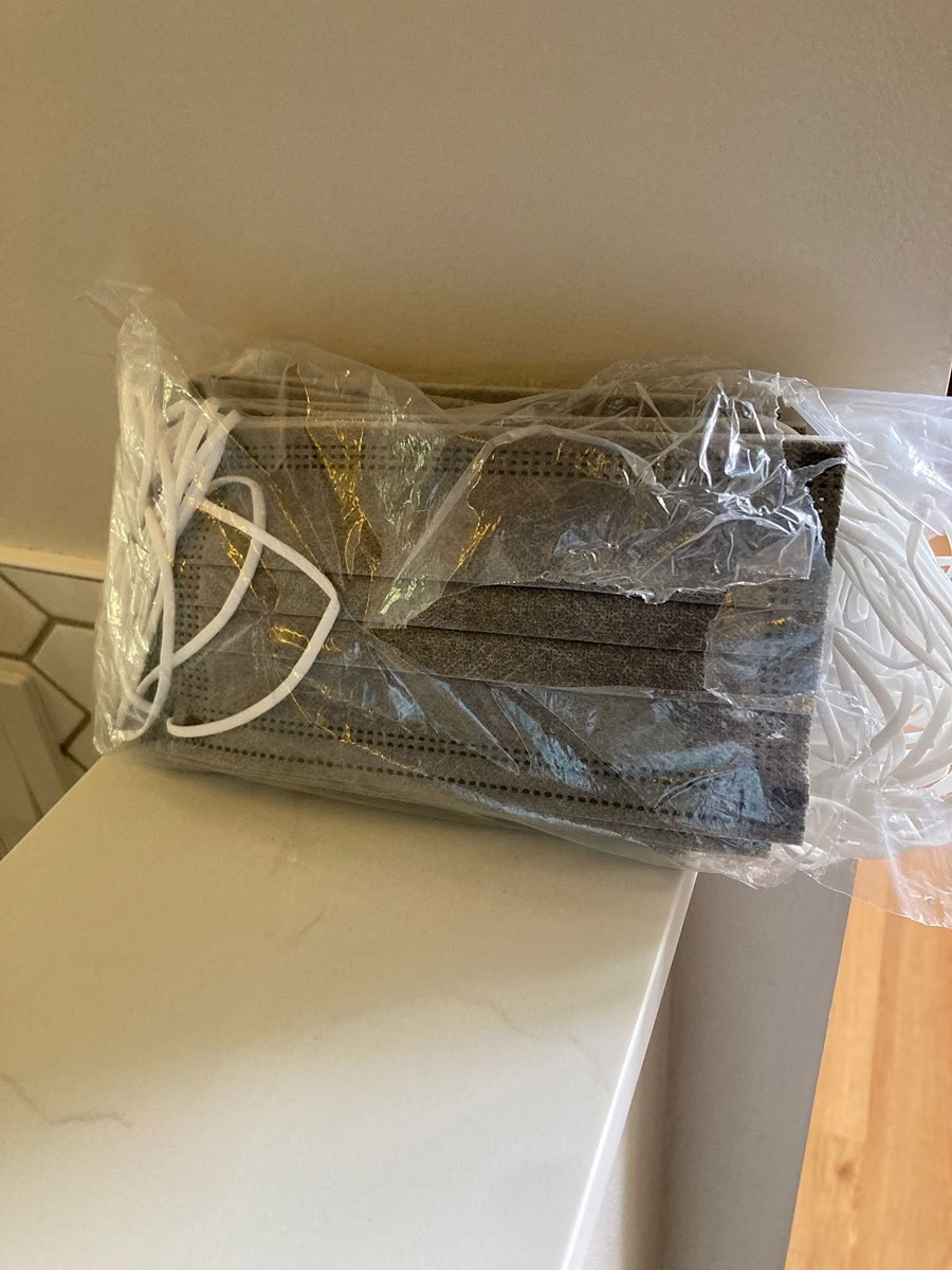 Free: Opened package of surgical masks (Haller Lake)