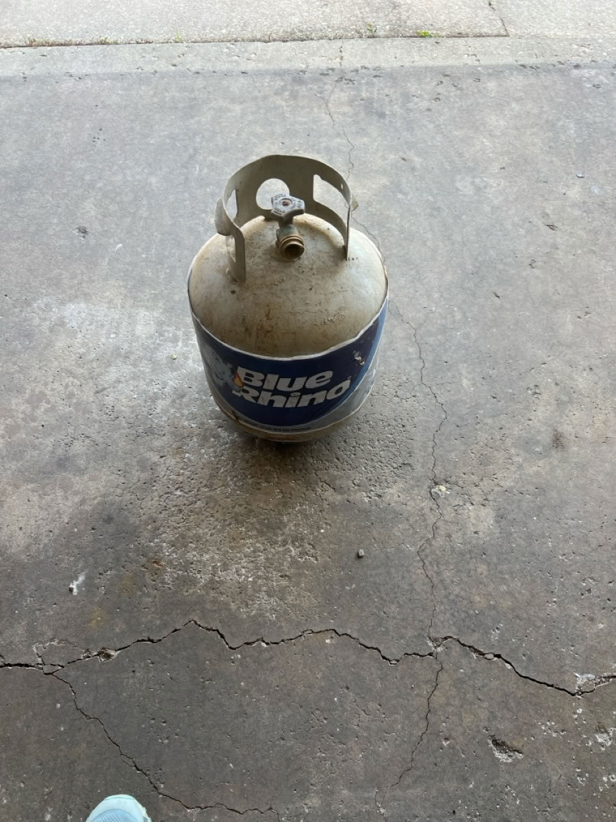Free: Propane Tank -empty (East Garfield Park Chicago)