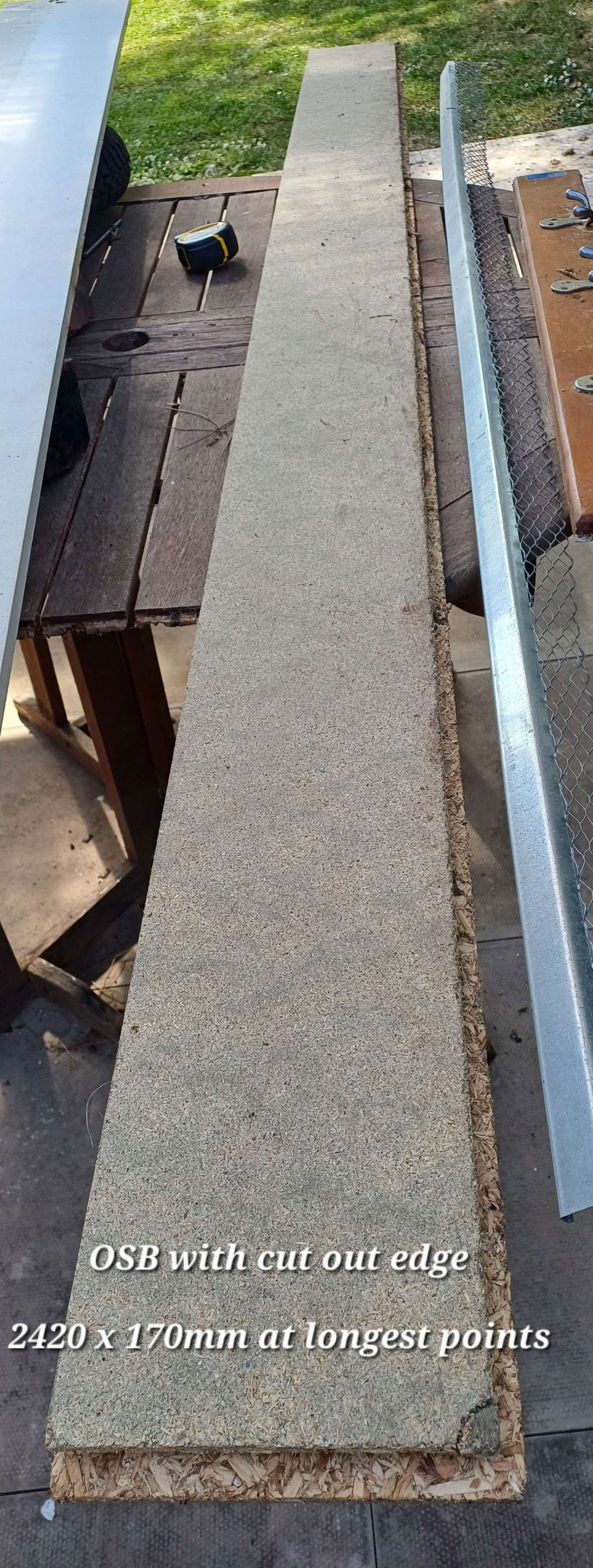 Free: One length of OSB with a cut out edge (Willaston CH64) - Wirral ...