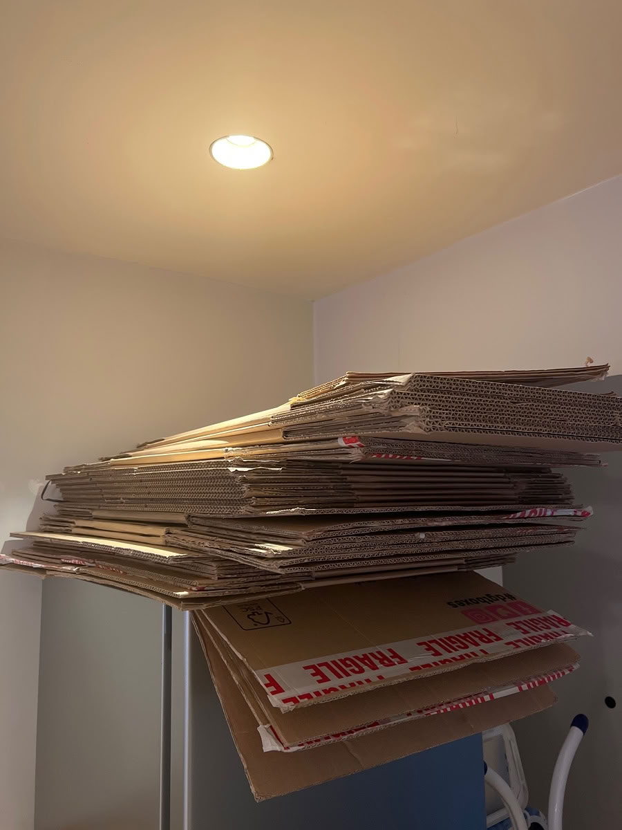 Free: Moving boxes and wrapping paper (Shepherd’s Bush)