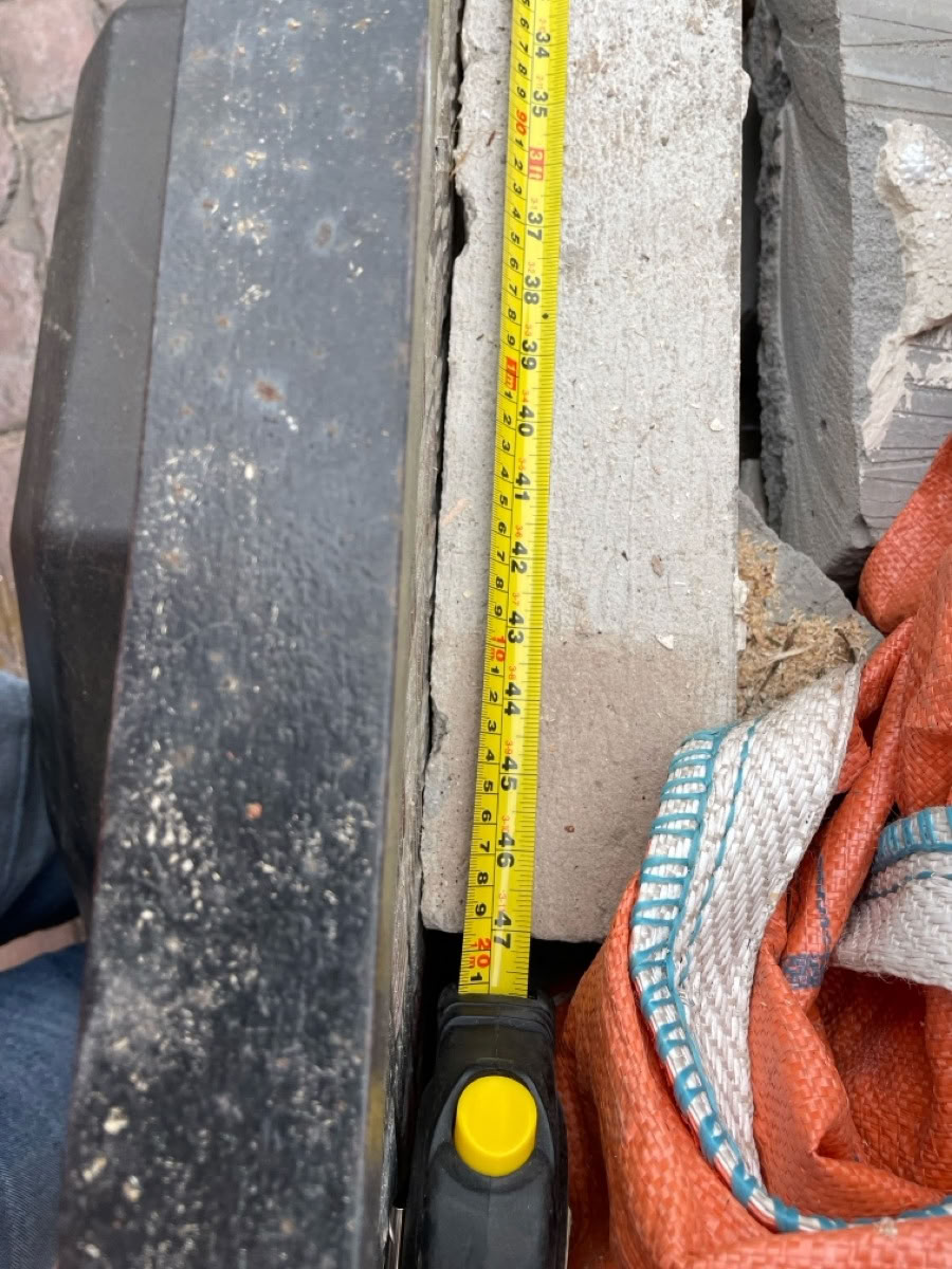 Free: Concrete door lintel (NG5 Arnold. Nottingham) - Nottingham Freegle