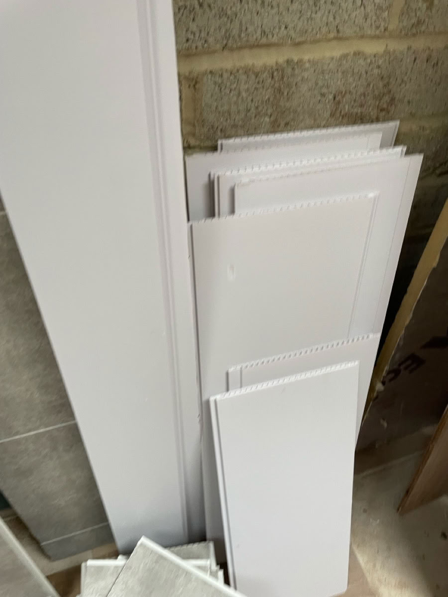 Free: DBS moulded click wall panels (Potters bar)
