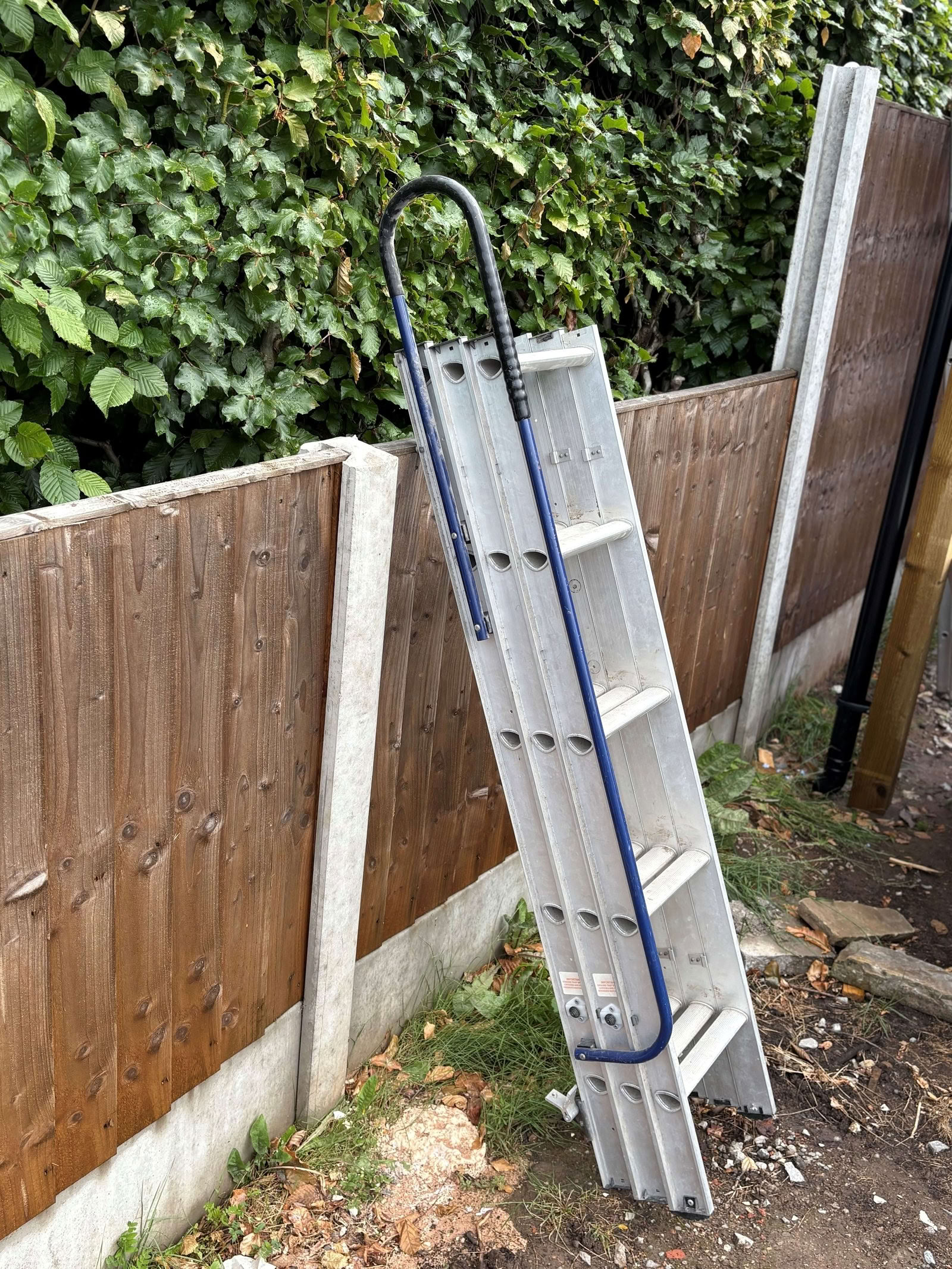 Free: ABRU 3 section loft access ladder with handrail (Wilmslow SK9 ...