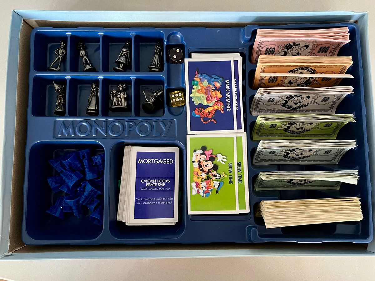 Free: Disney monopoly (Serangoon MRT station)