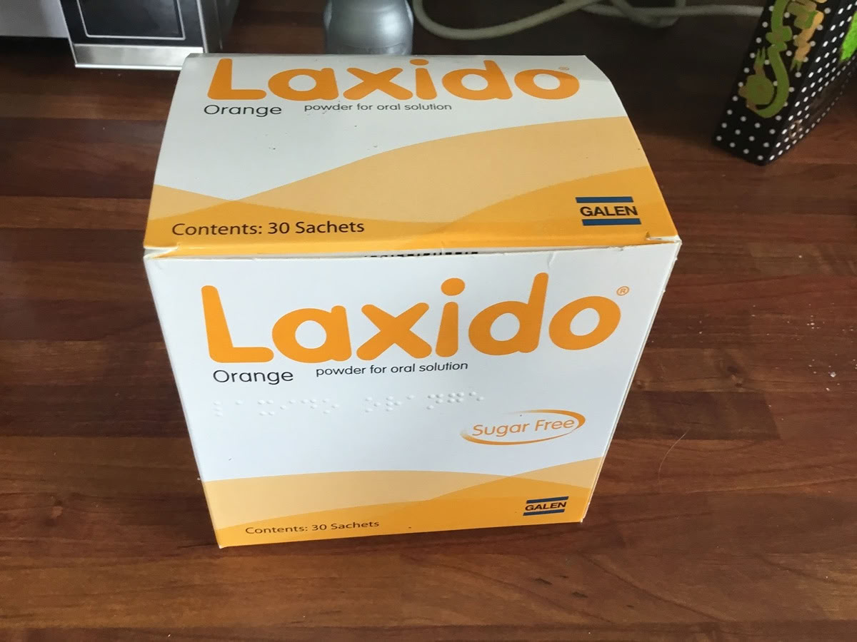 Free: Laxido laxative sachets (East Exeter.)