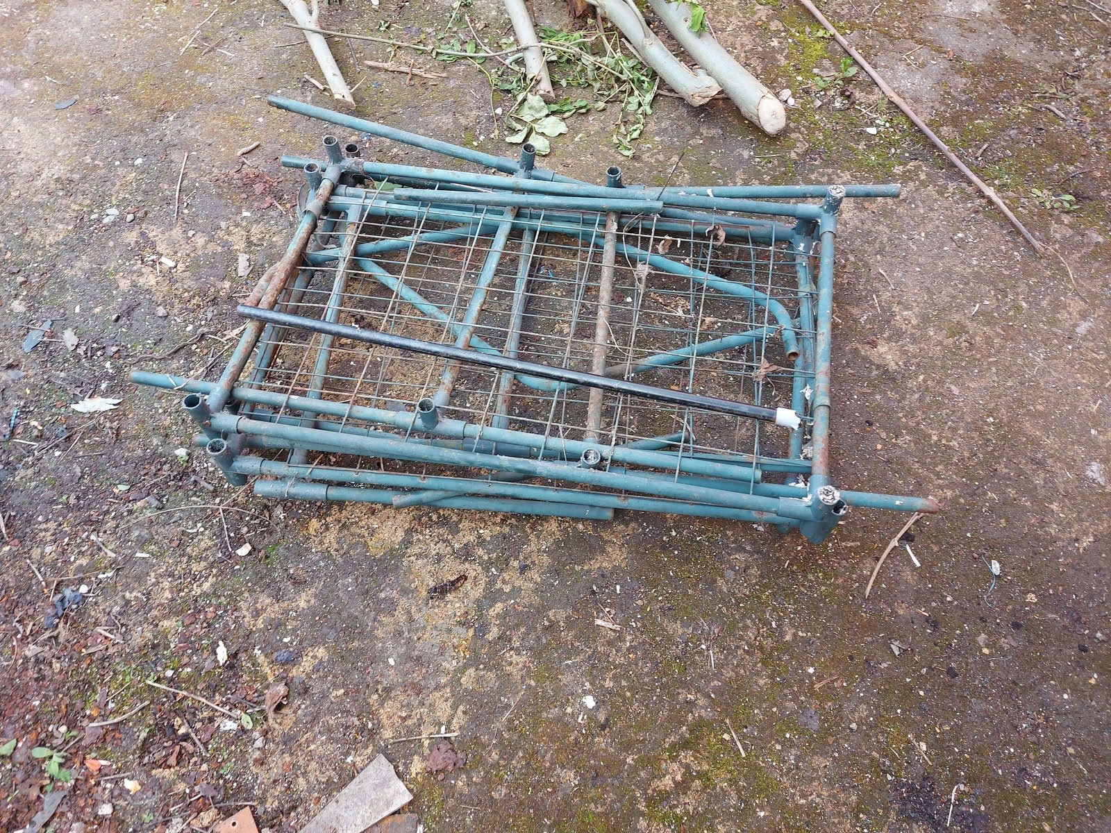 Free: Remnants of a Collapsible Greenhouse (Guide Bridge OL7) - Oldham ...
