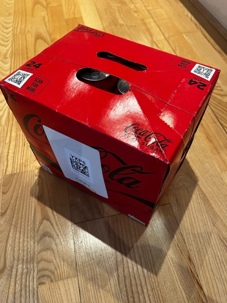 Free: Out of date box of Coca Cola (SW3)