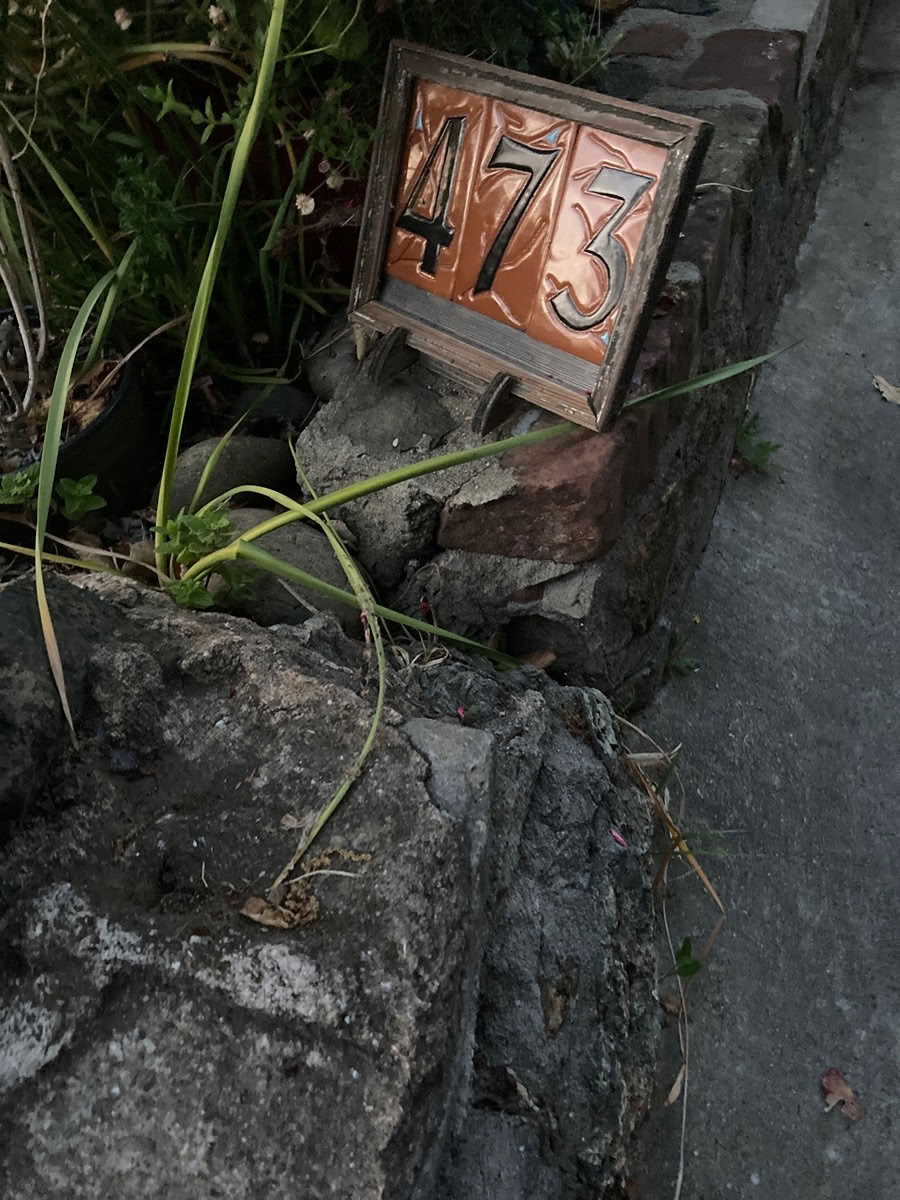 Free: Curb alert, 473 Ruby Redwood City (Carmel valley Redwood City)