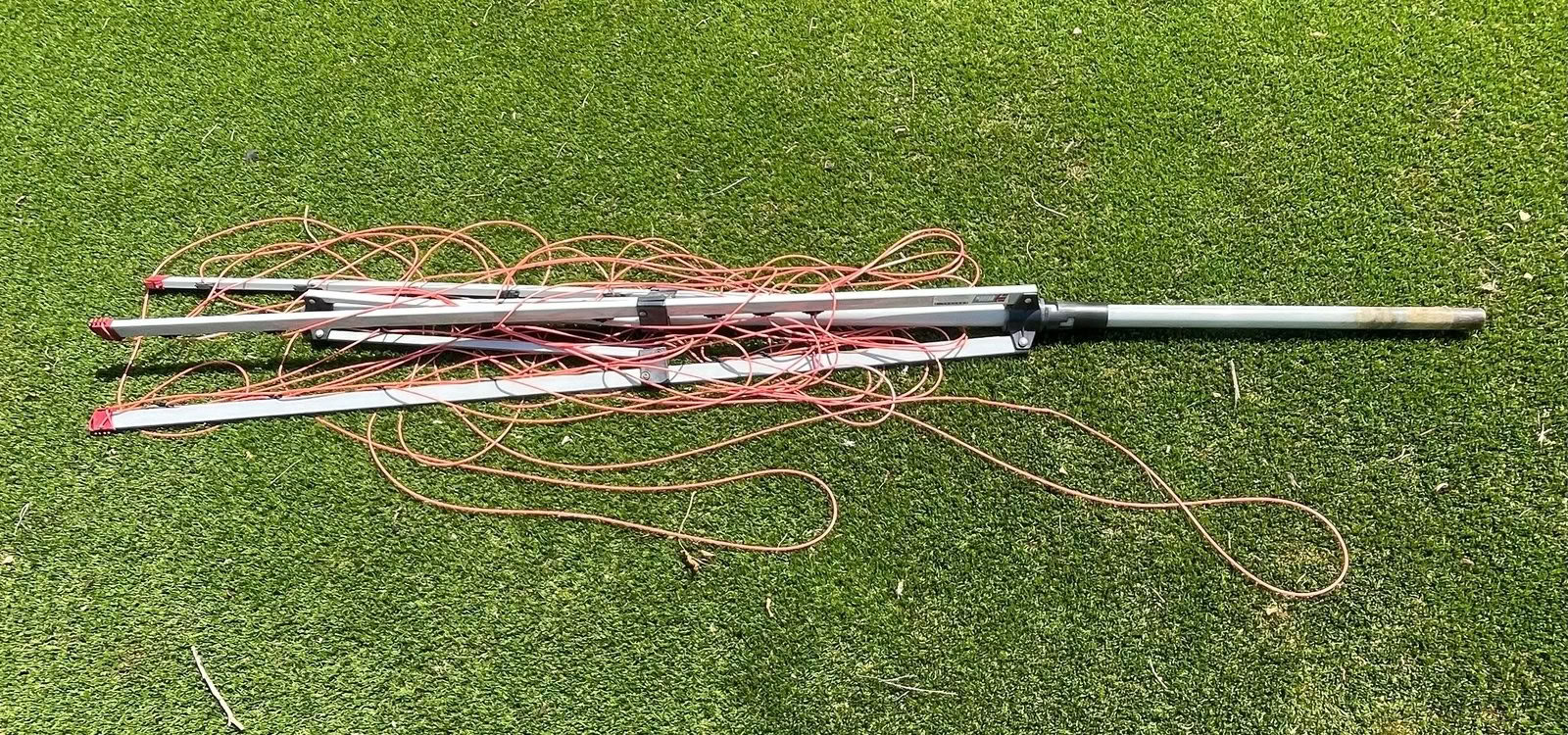 Free: Three-arm clothes line (Fishers Green SG1) - Stevenage Freegle