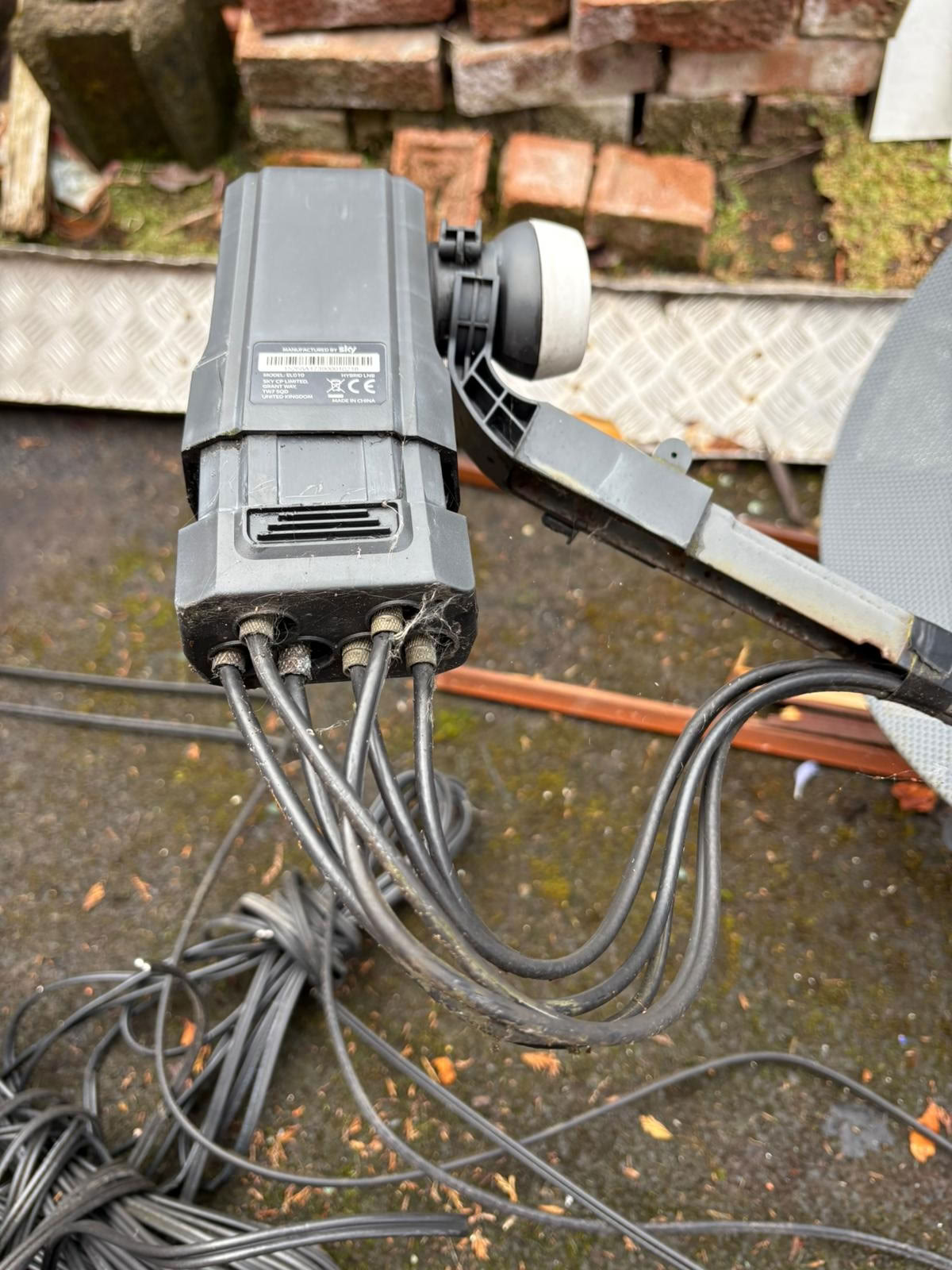 Free: Sky Satellite dish and cables (Glengormley)