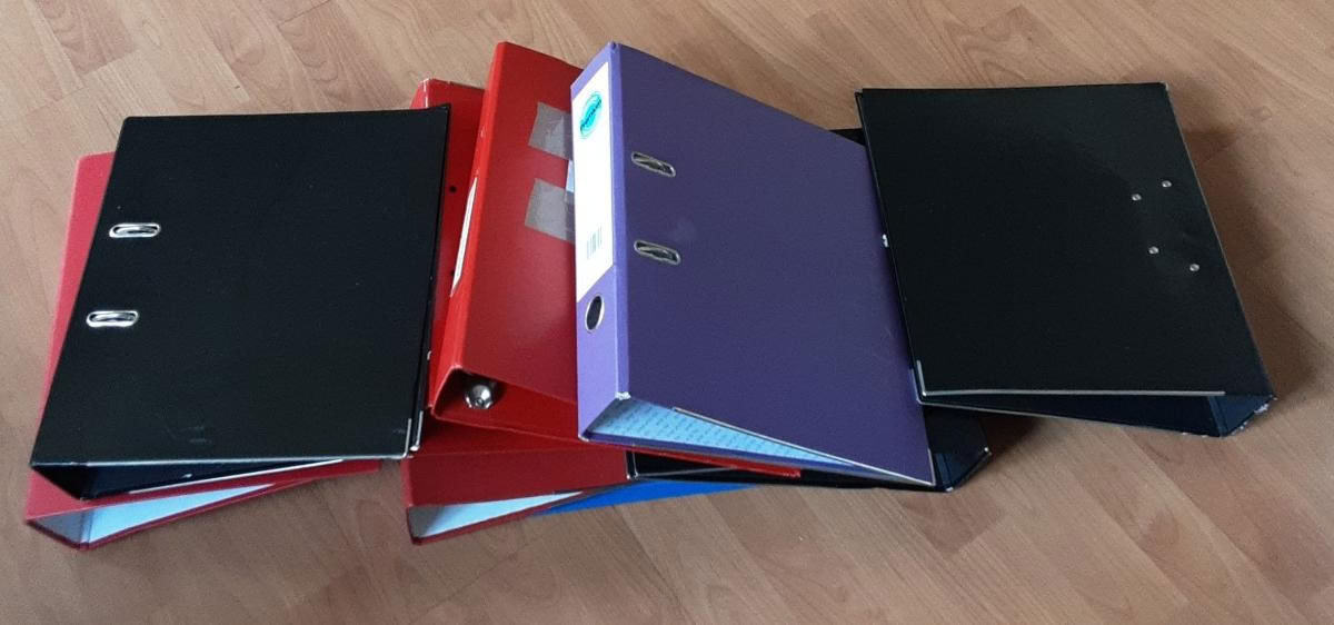 Free: 8 x lever arch folders (Canning Town E16)