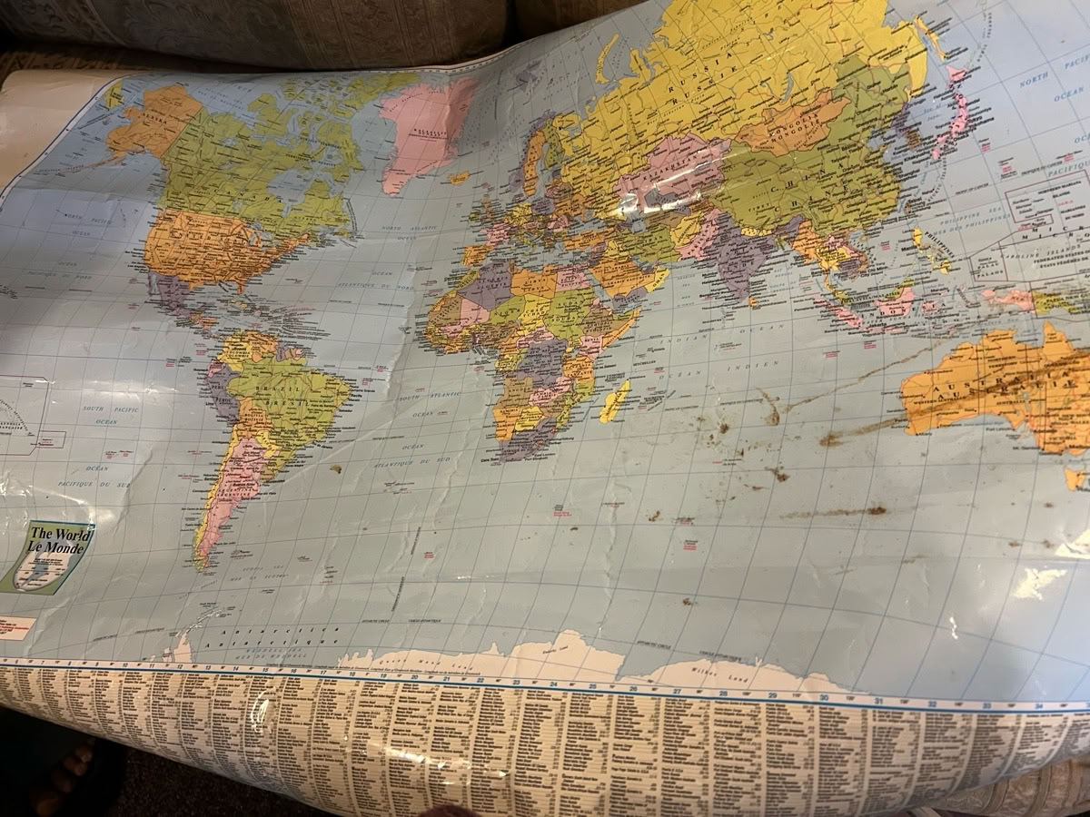 Free: World map (Meadowvale area) - Free Mississauga