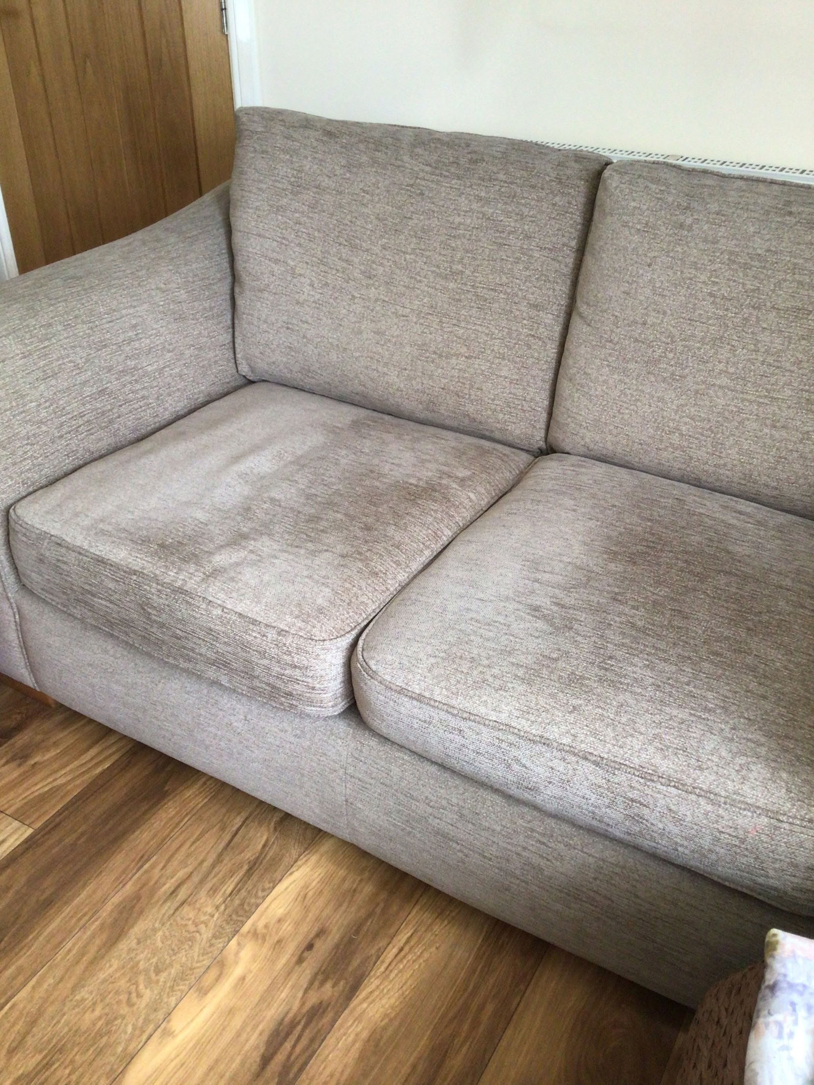 Free: Two seater Next fabric settee. (Morley LS27) - Leeds Freegle