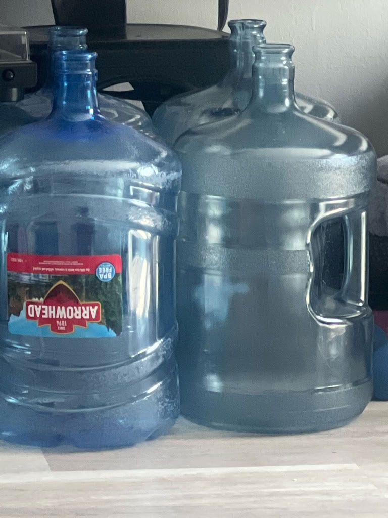 Free: 4 empty 5 gallon water bottles (Homestead and Hollenbeck)