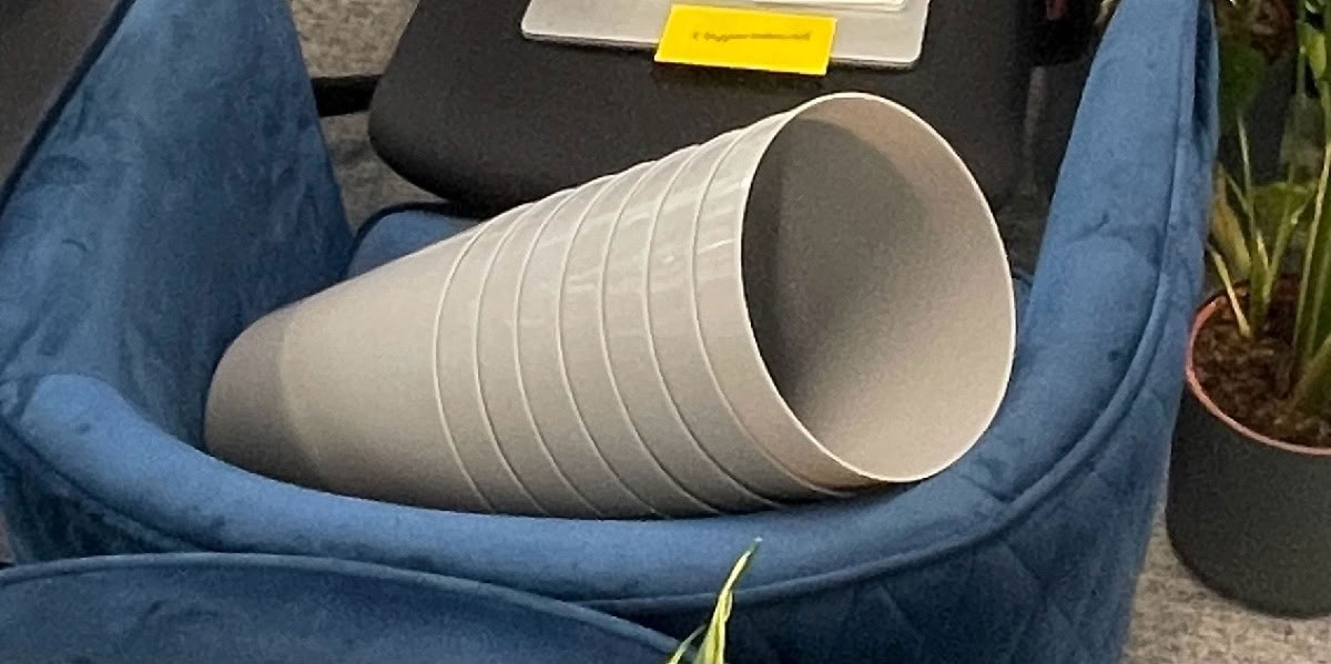 Free: Grey Plastic paper bins (Tottenham Court Road, london)