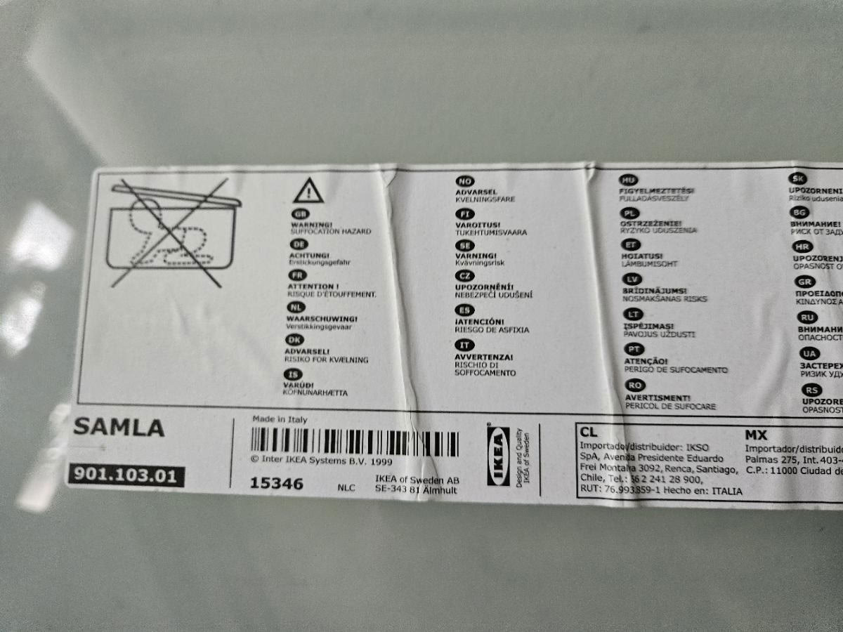 Free: Large Ikea lid for Samla box (m40) (New Moston M40)