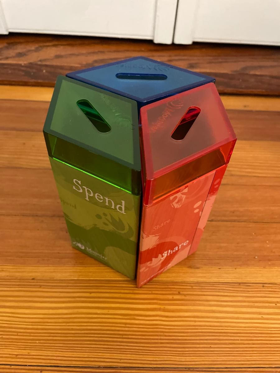Free: "share jar" for child's allowance (Brookline)