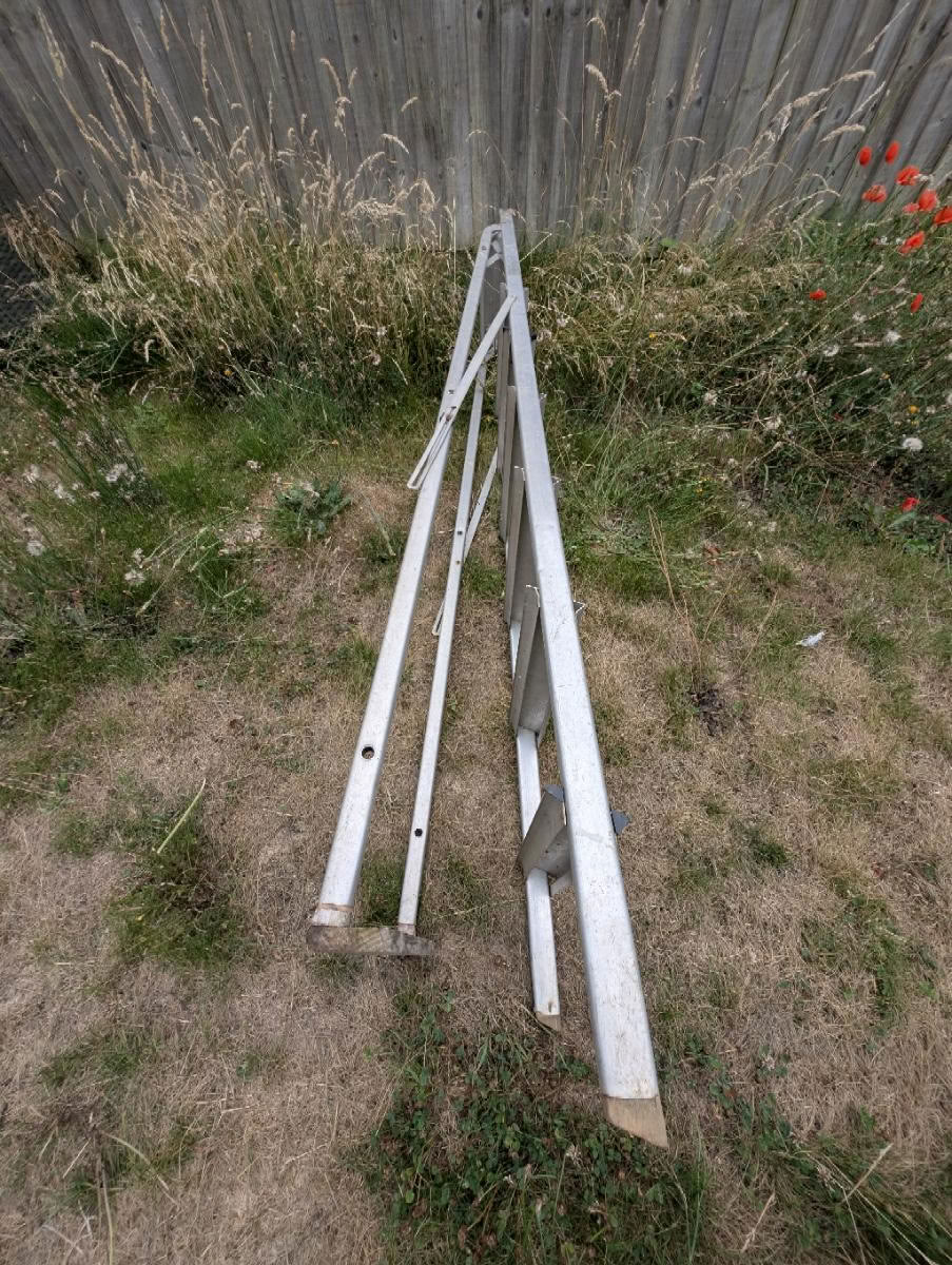 Free: Old slim flimsy step ladder (Longworth, OX13) - Vale of the White ...