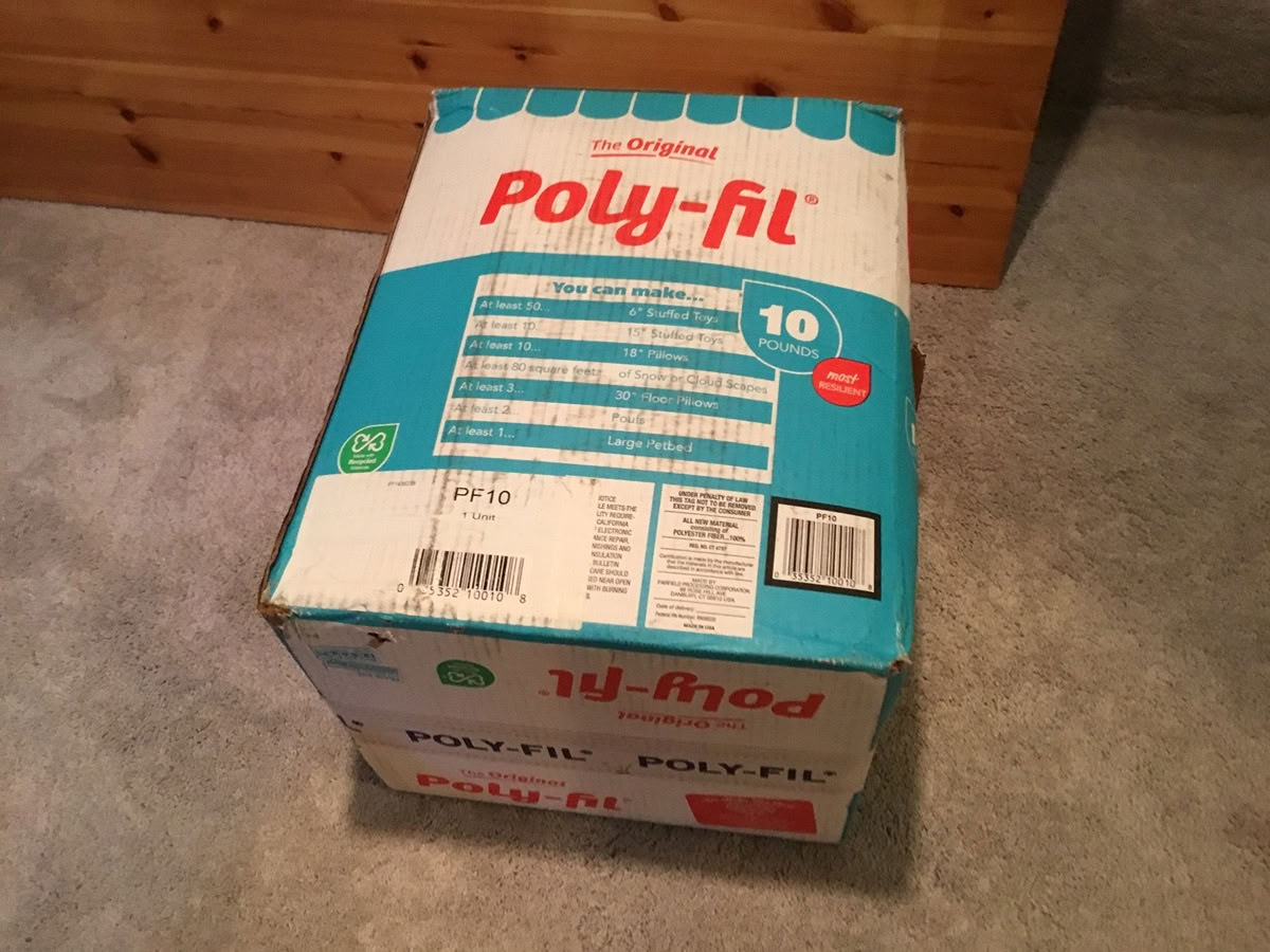 Free: 10-pound box of poly-fil (Mt. Pleasant)