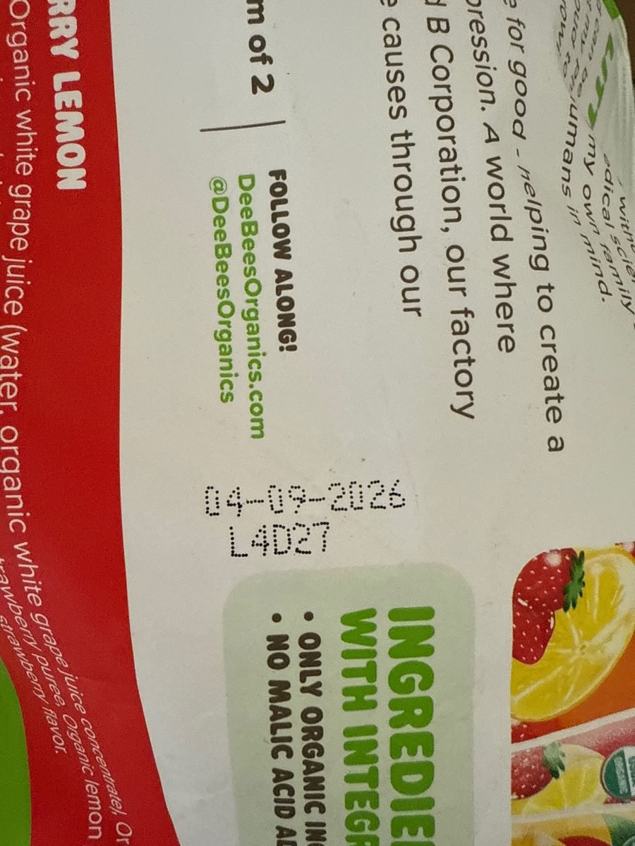 Free: Freeze pops (95070)