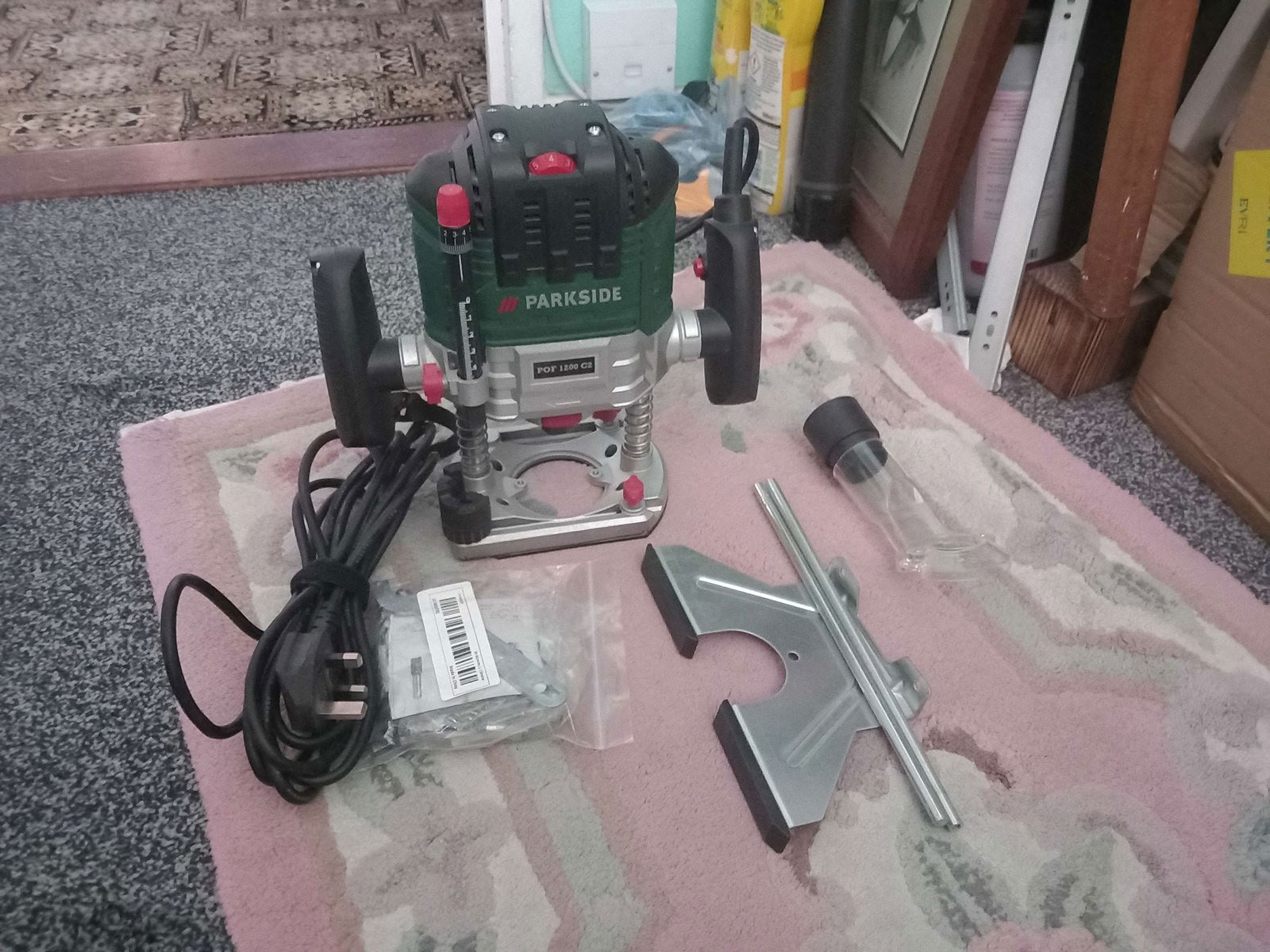 Free: Parkside 6mm / 8mm Router POF-1200-C2 (South Bermondsey SE16 ...